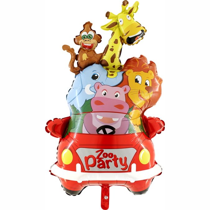 Zoo Party SuperShape Balloon - 30"